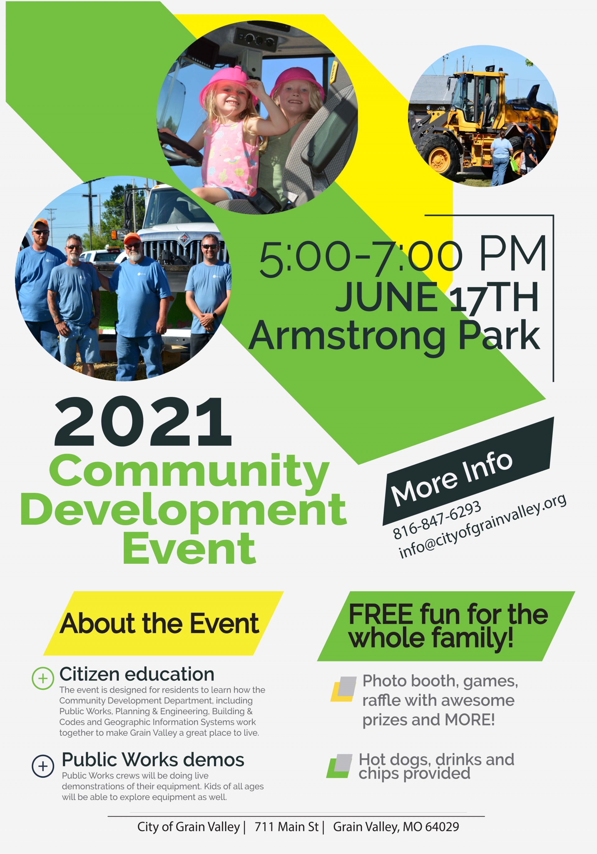 Community Development Event - City of Grain Valley, Missouri